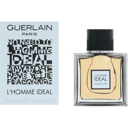 Guerlain Herren Guerlain Eau de Toilette &raquo;L' Homme Ideal&laquo; W&uuml;rziger Herrenduft mit Zitrus, Rosmarin, Amaretto-Note und Mandeln. wei&szlig;