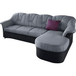 DOMO collection Ecksofa »Flores Schlafsofa, B/T/H: 233/142/86 cm, L-Form« wahlweise mit Bettfunktion, wahlweise mit Federkern, auch in Leder...