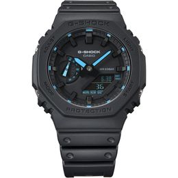 Casio G-Shock Herren Casio G-SHOCK Quarzuhr, Armbanduhr,Herrenuhr,digital, bis 20bar wasserd.Resinarmband schwarz