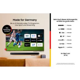 Samsung QLED-Fernseher &raquo;GQ65Q7FAAU&laquo; 163 cm/65 Smart-TV Quantum HDR, Knox Security, Art Store, 3D Sound, Gaming Hub, AI TV schwarz Der Art Store bringt die 