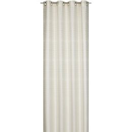 ELBERSDRUCKE Gardine »Dizzy Days 09 creme-beige« Ösen 1 Stk. tlg. beige Obermaterial: 100% Polyester 255 cm