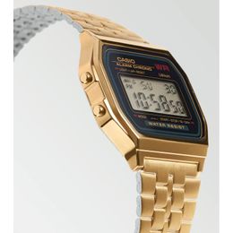 CASIO VINTAGE Damen CASIO VINTAGE Chronograph &raquo;A159WGEA-1EF&laquo; Quarzuhr, Armbanduhr, Damen, Herren, digital, retro, Stoppfunktion gold