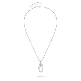 Liebeskind Berlin Damen Kette mit Anh&auml;nger &raquo;Schmuck Geschenk Edelstahl Halskette Modern Knot Knoten&laquo; silber