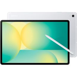 Samsung Tablet &raquo;Galaxy Tab S10 FE+ 256GB&laquo; (33,28 cm / 13,1 &prime;&prime;) Android,One UI,Knox 256 GB WQXGA+ ) silber Bereit f&uuml;r nahezu alles &ndash; wasser- und staubgesch&uuml;tzt