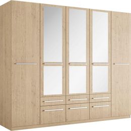 Priess Kleiderschrank &raquo;Schrank Garderobe W&auml;scheschrank Barcelona in 5 Breiten&laquo; viel Stauraum, ger&auml;umige Schubk&auml;sten, mit Spiegel, MADE IN GERMANY...