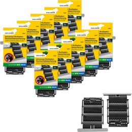 Schellenberg Rollladensicherung &raquo;Universal Hochschiebesicherung, feste Wellenverbinder&laquo; Set, 20 Stk. tlg. Rollladen-Sicherung, System Mini und...