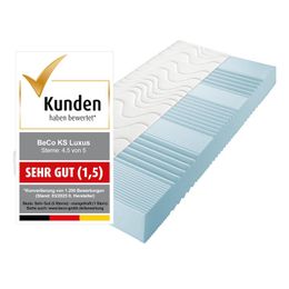 Beco Komfortschaummatratze »KS Luxus« 27 cm hoch Raumgewicht: 30 kg/m³ 1 Stk. tlg. Wähle aus einem Polyester- oder einem natürlichen Baumwollbezug!...