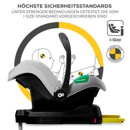 Kinderkraft Autokindersitz &raquo;MINK PRO i-Size + MINK FX Basis Set&laquo; grau Autokindersitz