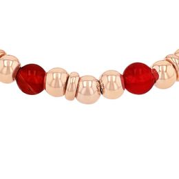 s.Oliver Damen s.Oliver Armband &raquo;2039847&laquo; mit Chalcedon, Chalcedon, Achat gold