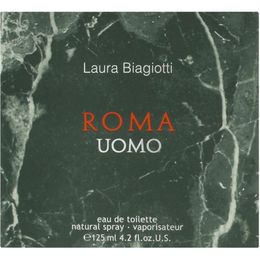 Laura Biagiotti Herren Eau de Toilette &raquo;Roma Uomo&laquo; mit einer holzig-orientalischen Duftnote gelb