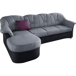 DOMO collection Ecksofa »Flores Schlafsofa, B/T/H: 233/142/86 cm, L-Form« wahlweise mit Bettfunktion, wahlweise mit Federkern, auch in Leder...