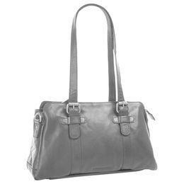 SPIKES & SPARROW Spikes & Sparrow Damen Henkeltasche echt Leder schwarz