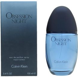 Calvin Klein Damen Eau de Parfum &raquo;Obsession Night&laquo; Orientalisch-blumiger Duft mit Bitterorange, Jasmin und Sandelholz. blau