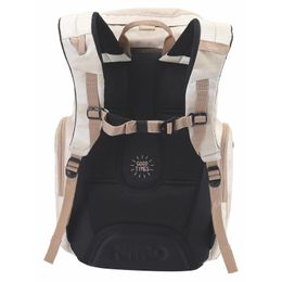 Nitro Damen Nitro Freizeitrucksack &raquo;Daypacker&laquo; Schulrucksack, Wanderrucksack oder Streetpack mit Laptopfach beige