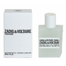 Zadig & Voltaire Zadig & Voltaire Damen ZADIG & VOLTAIRE Eau de Parfum &raquo;This is Her!&laquo; mit blumig-orientalischer Note wei&szlig;