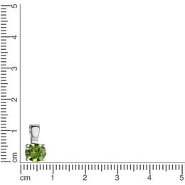 Firetti Damen Kettenanh&auml;nger &raquo;Schmuck Geschenk Silber 925 Halsschmuck Anh&auml;nger Solit&auml;r&laquo; () mit Blautopas (behandelt) oder Peridot gr&uuml;n