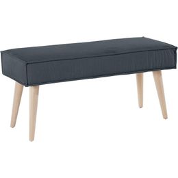 exxpo - sofa fashion Eckbank &raquo;Lungo&laquo; Frei im Raum stellbar grau 100% Polyester