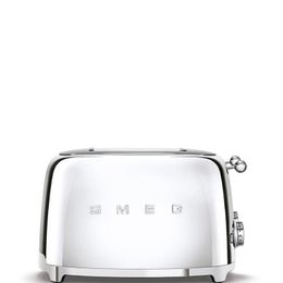 Smeg Toaster &raquo;TSF03SSEU&laquo; 4 kurze Schlitze 3000 W grau Toaster
