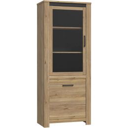 FORTE Highboard &raquo;San Cayetano&laquo; braun Dekorfolie, Spanplatte