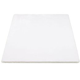 Ayyildiz Teppiche Teppich »LUXY 5200« rechteckig 13 mm Höhe sehr weiche Oberfläche, pflegeleicht, Kurzflorteppich WHITE Obermaterial: 100%...