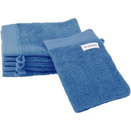 Tom Tailor HOME Waschhandschuh &raquo;Waschhandschuh COLOR BATH&laquo; blau Frottier, Frottier