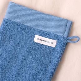 Tom Tailor HOME Waschhandschuh &raquo;Waschhandschuh COLOR BATH&laquo; blau Frottier, Frottier