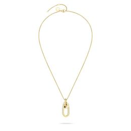 Liebeskind Berlin Damen Kette mit Anh&auml;nger &raquo;Schmuck Geschenk Edelstahl Halskette Modern Knot Knoten&laquo; gold