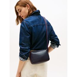 Tommy Hilfiger Damen Mini Bag &raquo;TH LOGOTAPE CAMERA BAG&laquo;, Damen Umh&auml;ngetasche, Schultertasche mit Logoschriftzug blau