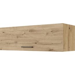 Flex-Well Kurzh&auml;ngeschrank &raquo;Cara&laquo; 1 Stk. tlg. (B x H x T) 100 x 32 x 32 cm, mit Klappen&ouml;ffnung braun Holzwerkstoff