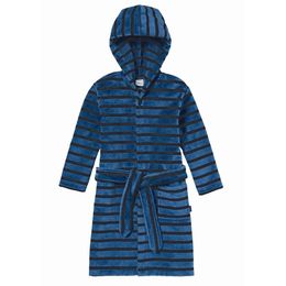 Schiesser Bademantel ' Boys World ' Jungen Größe 116 blau