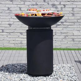 WESTMANN Grillkamin &raquo;LG941-2&laquo; BxTxH: 75x75x94 cm schwarz