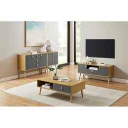 LEONIQUE Sideboard &raquo;Avril&laquo; Korpus aus Melamin & MDF, ABS-Kunststoff Kanten, Soft-Close-Funktion FSC -zertifizierter Holzwerkstoff