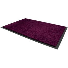 PRIMAFLOR-IDEEN IN TEXTIL Fu&szlig;matte &raquo;Schmutzfangmatte CLEAN PRO, Made in Belgium&laquo; rechteckig 8 mm H&ouml;he Uni-Farben, UV-best&auml;ndig, strapazierf&auml;hig,...
