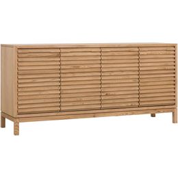 Andas Sideboard &raquo;Tanner 4-t&uuml;riges Sideboard aus Eschenholz&laquo; 1 Stk. tlg. Massivholz
