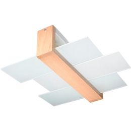 SOLLUX LIGHTING Deckenleuchte »FENIKS« E27 1 Stk. Verteiltes Licht Natur