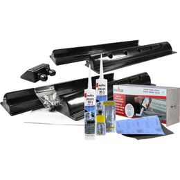 offgridtec Solaranlage &raquo;240W 12V MPPT Premium XL Wohnmobil Komplettset EBL-Option&laquo; High-End Solarmodul schwarz Die Verbindung ist absolut wasserdicht 