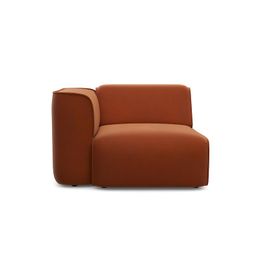 RAUM.ID Sessel »Sofa-Eckelement, Maße B/T/H: 109/97/46 cm« als Modul oder separat verwendbar, für individuelle Zusammenstellung messing