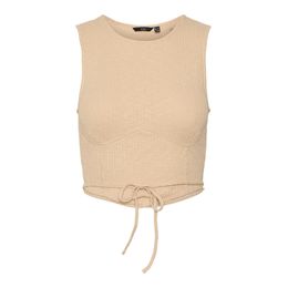 V&eacute;ro Moda Vero Moda Top 'CAMMA' Damen Gr&ouml;&szlig;e XS hellbeige