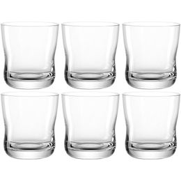 Leonardo Gläser-Set »Trinkglas VITA, 330 ml, 6er-Set« spülmaschinengeeignet transparent