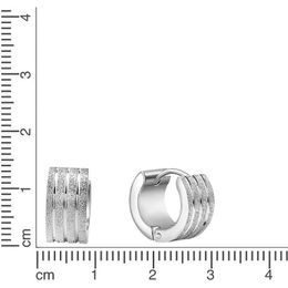 Firetti Damen Paar Creolen &raquo;Schmuck Geschenk Ohrschmuck Ohrringe&laquo; silber
