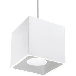 SOLLUX LIGHTING Hängeleuchte »QUAD« GU10 1 Stk. leuchtet nieder Weiss