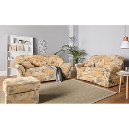DOMO collection Polstergarnitur &raquo;Bahia zeitlos & elegantes Sofa, bequem&laquo; Set, 3-Sitzer & 2-Sitzer-Set beige