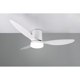 REALITY LEUCHTEN LED Deckenleuchte &raquo;G&Ouml;TEBORG mit Ventilator, Deckenventilator mit Licht inkl Fernbedienung&laquo; LED-Board 1 Stk. warmwei&szlig; - kaltwei&szlig; 6 
