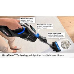 Bosch Akku-Stielstaubsauger &raquo;Unlimited 10 BKS1051GQC, MicroClean Technology, Display, Knickrohr&laquo; HEPA-Filtersystem, 10 Jahre Motorgarantie, 