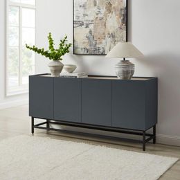 OTTO home Sideboard &raquo;Azly&laquo; pflegeleichte Melaminoberfl&auml;che, Metallgestell, ABS-Kanten