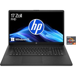 HP Notebook »17-cp AMD« 43, 9 cm / 17, 3 ′′ AMD Ryzen 5 Radeon Graphics 512 GB SSD Jet Black AMD Radeon Graphics
