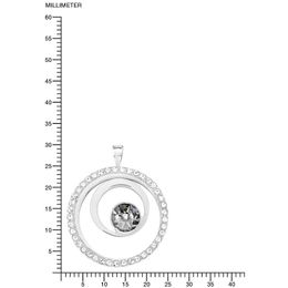s.Oliver Damen s.Oliver Kette mit Anh&auml;nger &raquo;2015126&laquo; mit Kristallen silber
