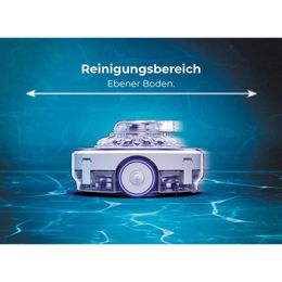 GRE Poolroboter &raquo;Wet Runner&laquo; wei&szlig; Polyvinylchlorid (PVC)