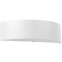 SOLLUX LIGHTING Wandleuchte »SKALA« E27 1 Stk. Das Oberteil scheint Weiss