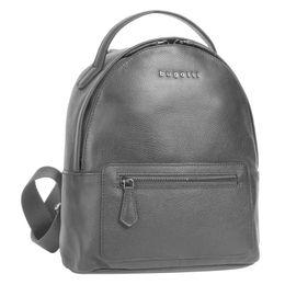 Bugatti Damen Bugatti Cityrucksack &raquo;BELLA&laquo; echt Leder schwarz B/H/T: 24cm x 26cm x 11cm, onesize